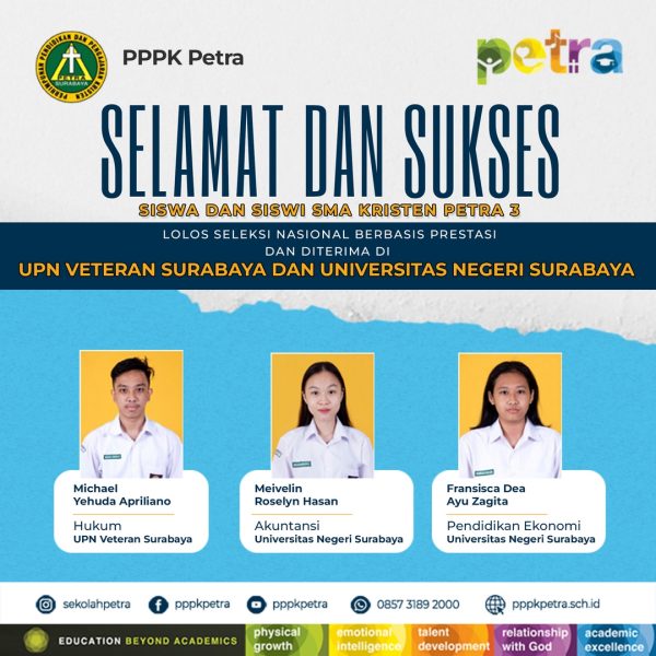 SMA Kristen Petra 3 – Education Beyond Academics